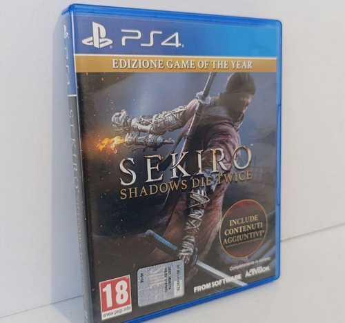 Sekiro : Shadows Die Twice Goty диск для PS4