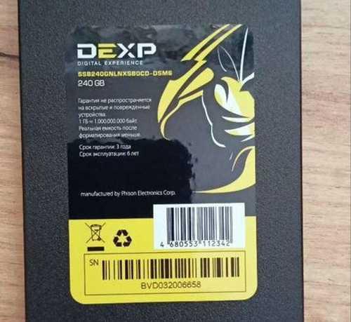 SSD диск dexp 240 gb