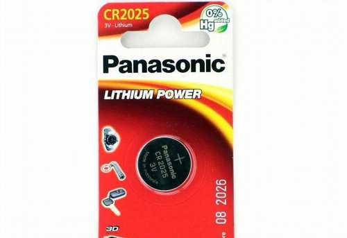 Батарейка литиевая Panasonic Lithium Power CR2025