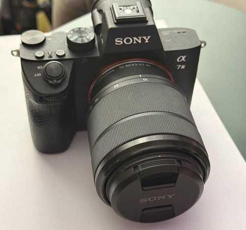 Sony a7 iii с объективом fe 3.5-5.6 28-72mm