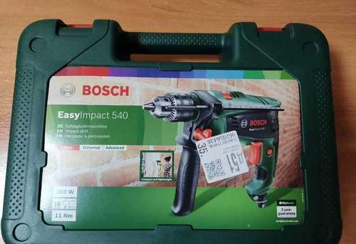 Дрель ударная Bosch EasyImpact 540 в кейсе
