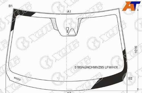 Стекло лобовое mazda mazda6