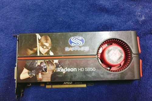 Видеокарта AMD radeon HD 5850