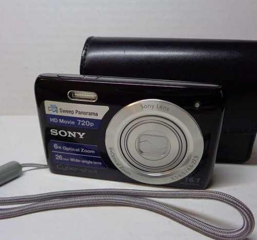 Sony Cyber-shot DSC-W670 Black Vintage Cam