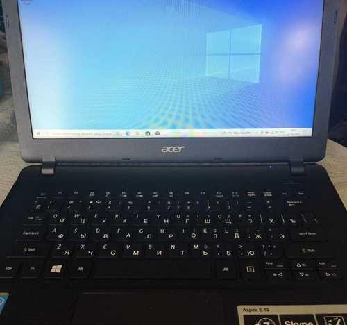 Ноутбук acer aspire E 13