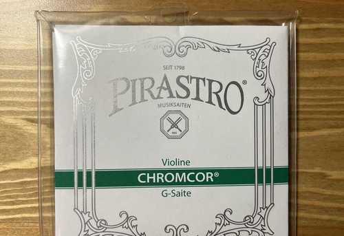 Струны для скрипки Pirastro Chromcor 4/4