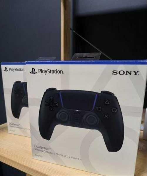 Геймпад PlayStation 5 DualSense черный (PS5)