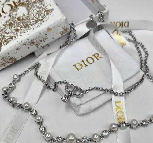 Колье dior