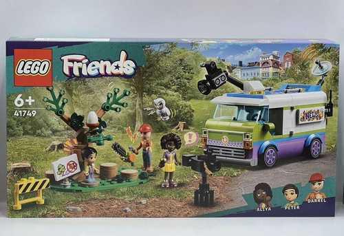 Брак Lego Friends 41749 Фургон отдела новостей