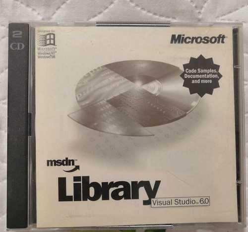 Microsoft Visual Studio 6.0 msdn Library CD 2 Disc