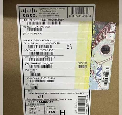 Коммутатор Cisco C9300-24S-E