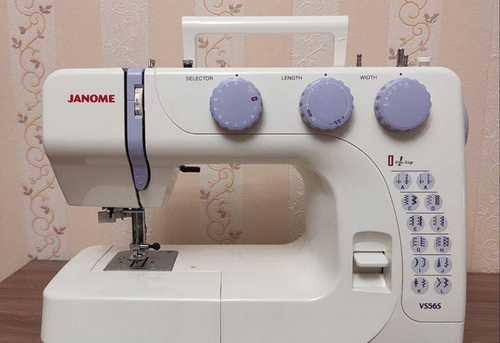 Электромеханическая швейная машина Janome VS 56S