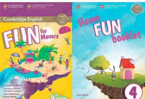 Fun for Movers 4 Students Book + Online Activities