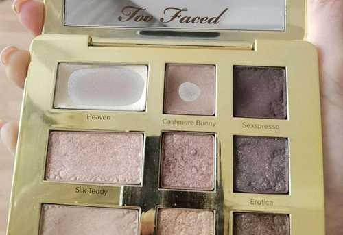 Too faced тени Natural eyes