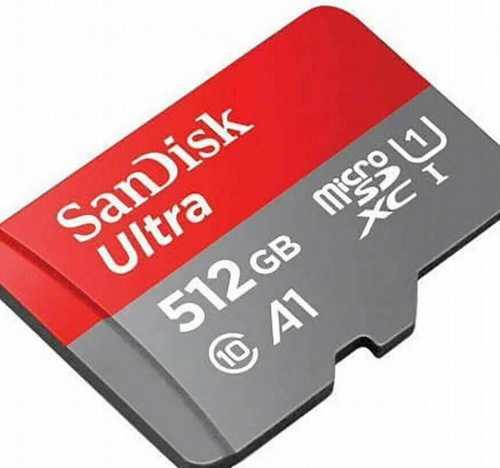 Карта памяти 512Gb - SanDisk Ultra microsdxc Class