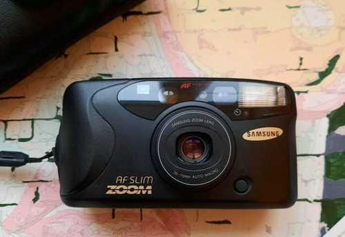 Samsung AF Slim Zoom плёночный фотоаппарат