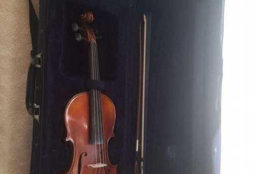 Скрипка 3/4 мастеровой Китай с чехлом