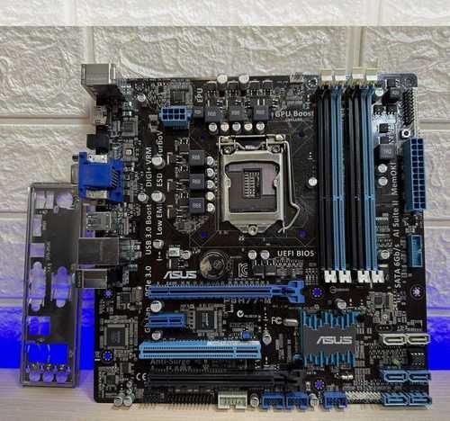 Материнская плата asus P8H77-M/LGA1155