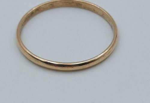 Обручальное золотое кольцо 585