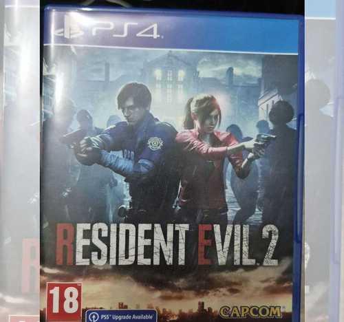 Resident evil 2 remake ps4 диск