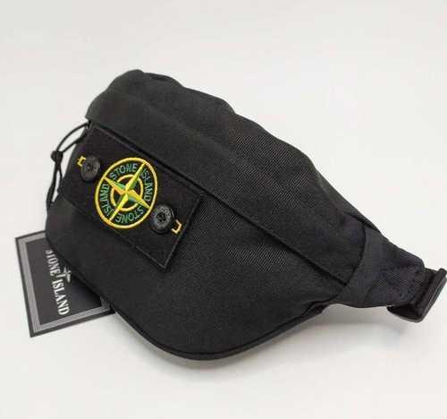 Сумка бананка через плечо поясная Stone Island