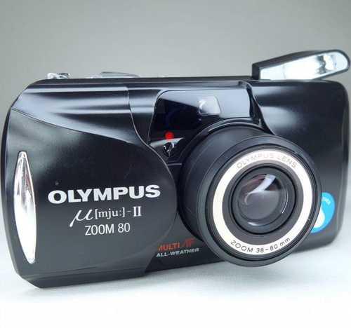 Olympus Mju ii Zoom 80 Black с гарантией