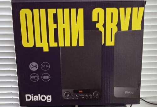 Активные колонки Dialog аj-13 (Bluetooth,USB,AUX)