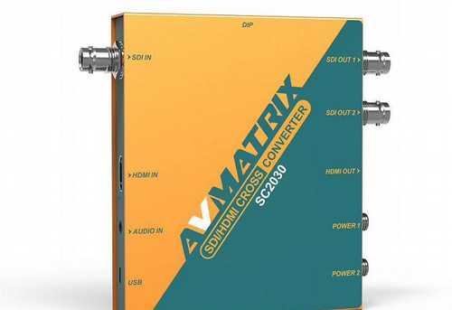 Конвертер avmatrix SC2030 UpDownCross 3G-SDI/hdmi