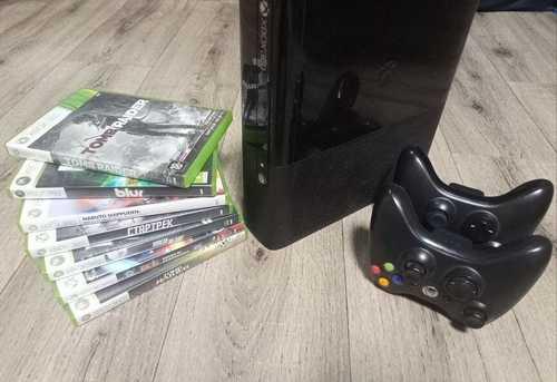 Xbox 360 E + 6 дисков