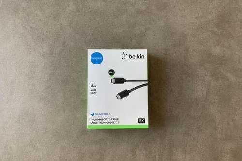 Кабель Belkin Thunderbolt 3 (F2CD084bt0.8MBK) 0.8м