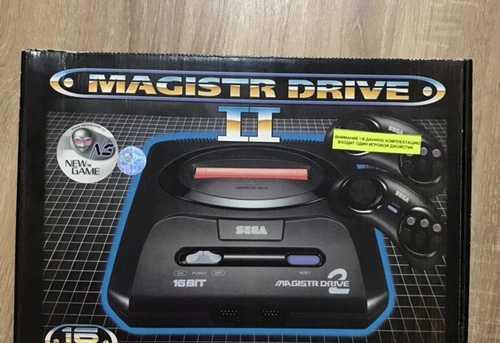 Продам приставку Sega Mega Drive 2 + картриджи