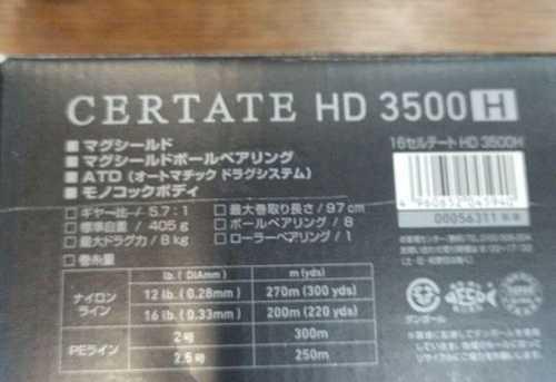 Daiwa 16 Certate HD 3500H