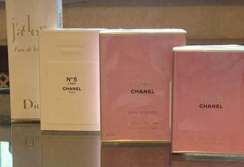 Chanel, Dior (новые упаковки, оригинал)