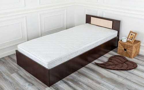 Кровать с матрасом 90х200 Лиана