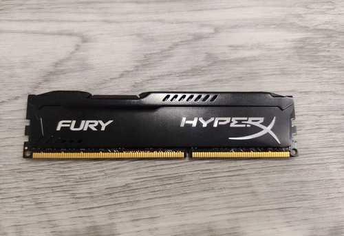 Оперативная память Kingston Fury 8Gb DDR3 1866