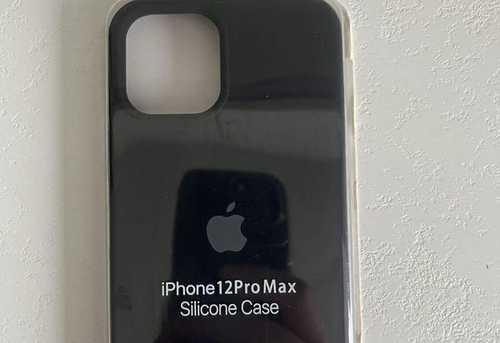 Чехол силиконовый на iPhone 12 pro max