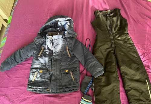 Куртка и брюки зимние для мальчика 104