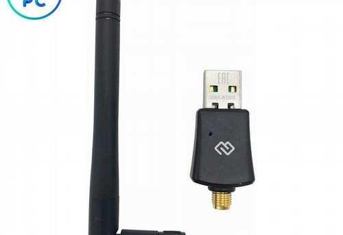 Сетевой адаптер WiFi Digma N300 USB 2.0 DWA-N300E