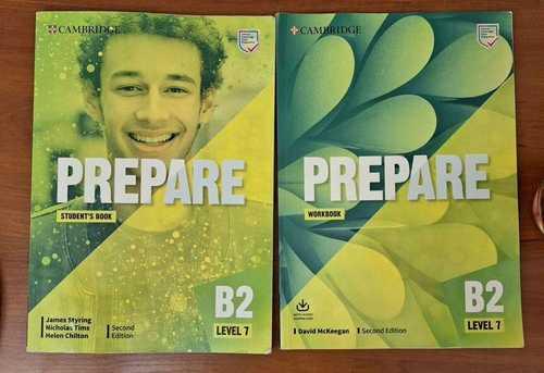 Cambrige Prepare B2 level 7 учебник+тетрадь