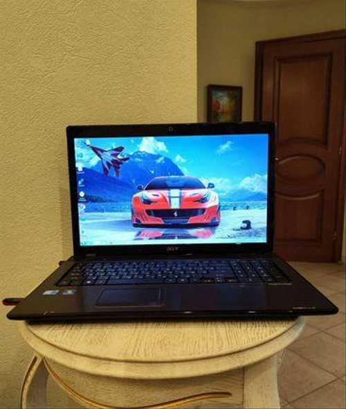 Acer 7741G 17" i5 2.53Ghz/4Gb/500Gb/2Gb