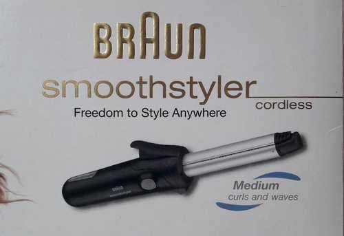 Безпроводной стайлер braun для волос