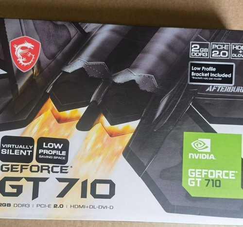 Видеокарта MSI GeForce GT 710 2GB DDR3