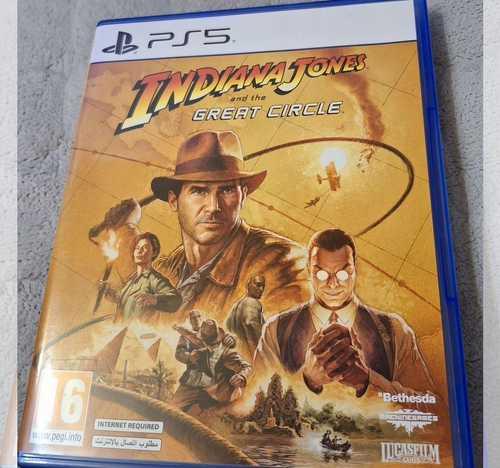 Indiana Jones and the great circle ps5 диск