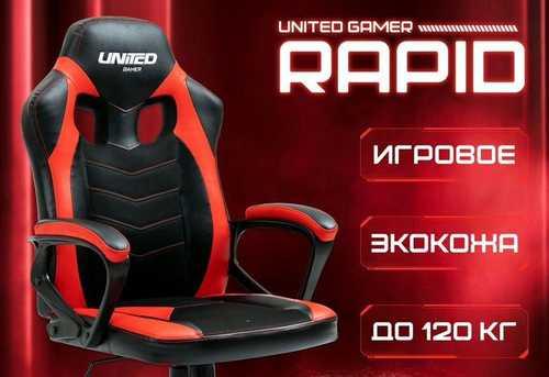 Кресло компьютерное United Gamer Rapid, Red
