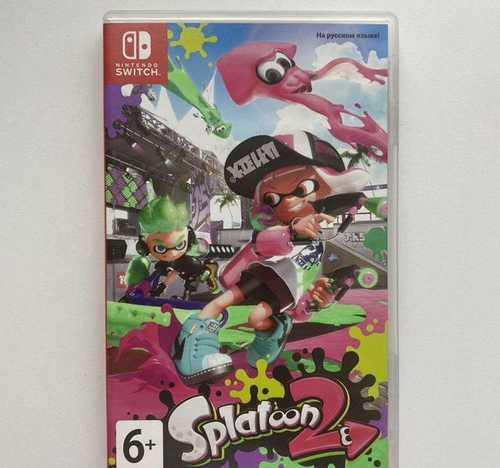 Splatoon 2 nintendo switch б/у