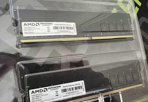 Оперативная память AMD ddr4 8*2gb 2666