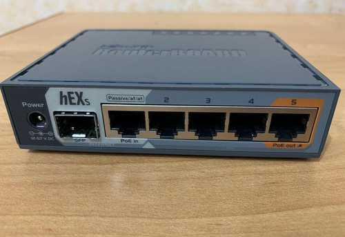 Маршрутизатор MikroTik hEX S (RB760iGS)