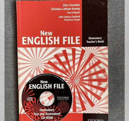 Учебник New English file Elementary Teacher's book