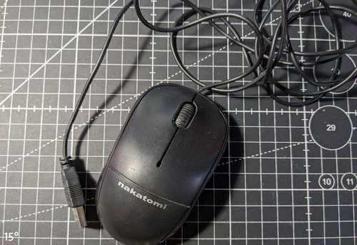 Мышь nakatomi MON-05U black
