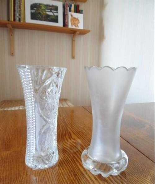 Керамические и хрустальные вазы